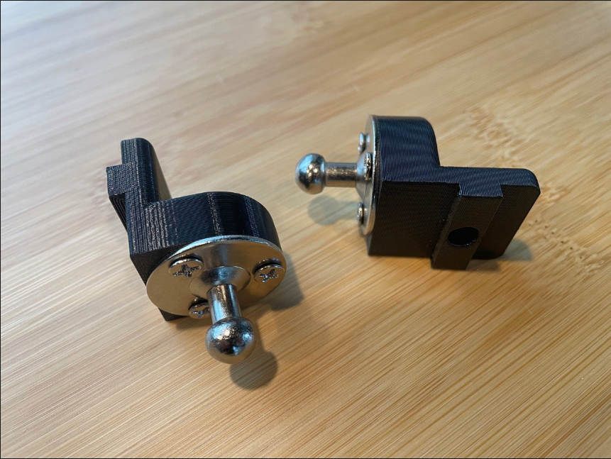 Van Build Cabinet Door Lift Strut Mounts for 8020 – Striker Fabrication